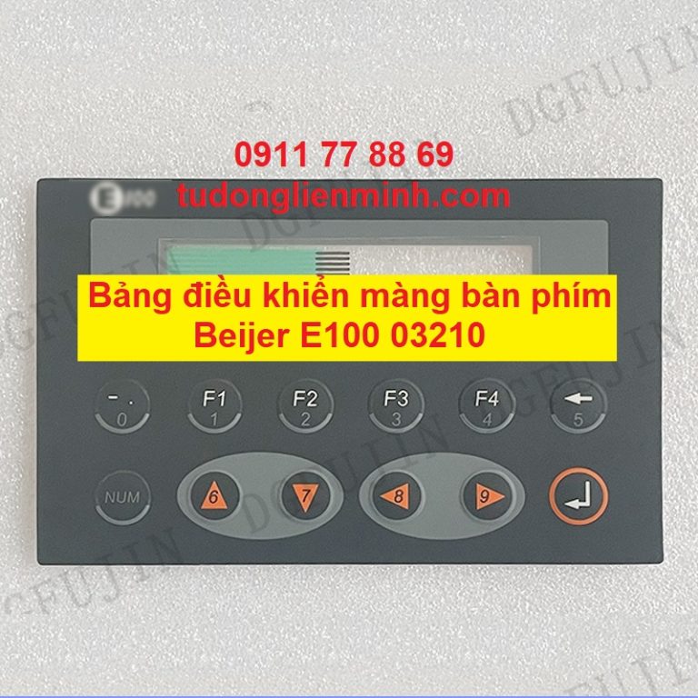 Bảng điều khiển màng bàn phím Beijer E100 03210 - Công ty TNHH Tự Động ...
